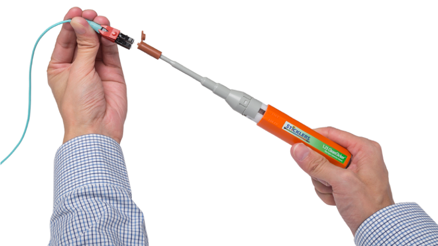 1.25mm CleanClicker 750 Fiber Optic Connector Cleaner – CCU125