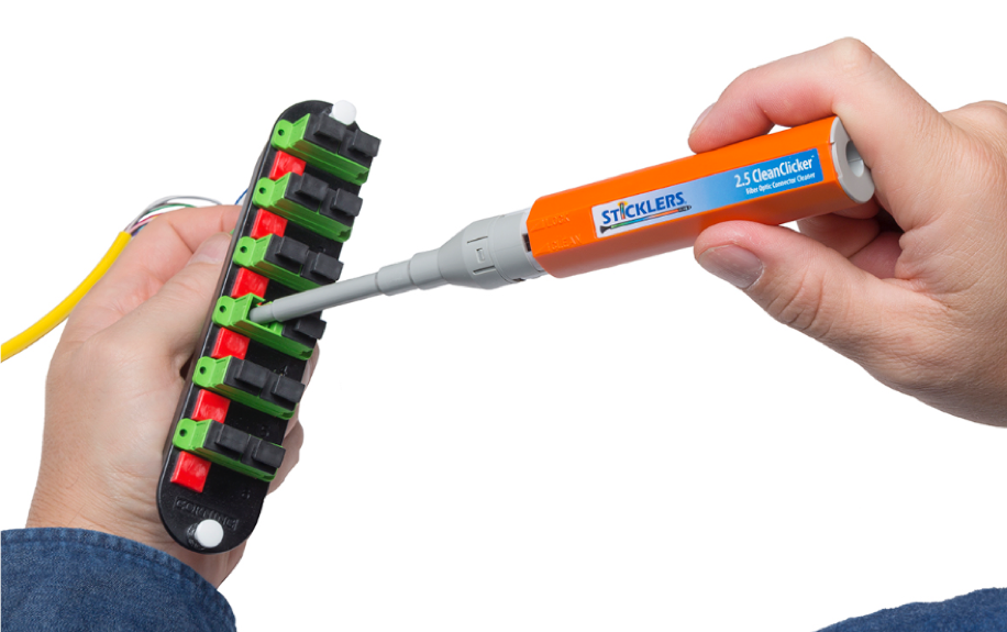 2.5mm CleanClicker 750 Fiber Optic Connector Cleaner – CCU250
